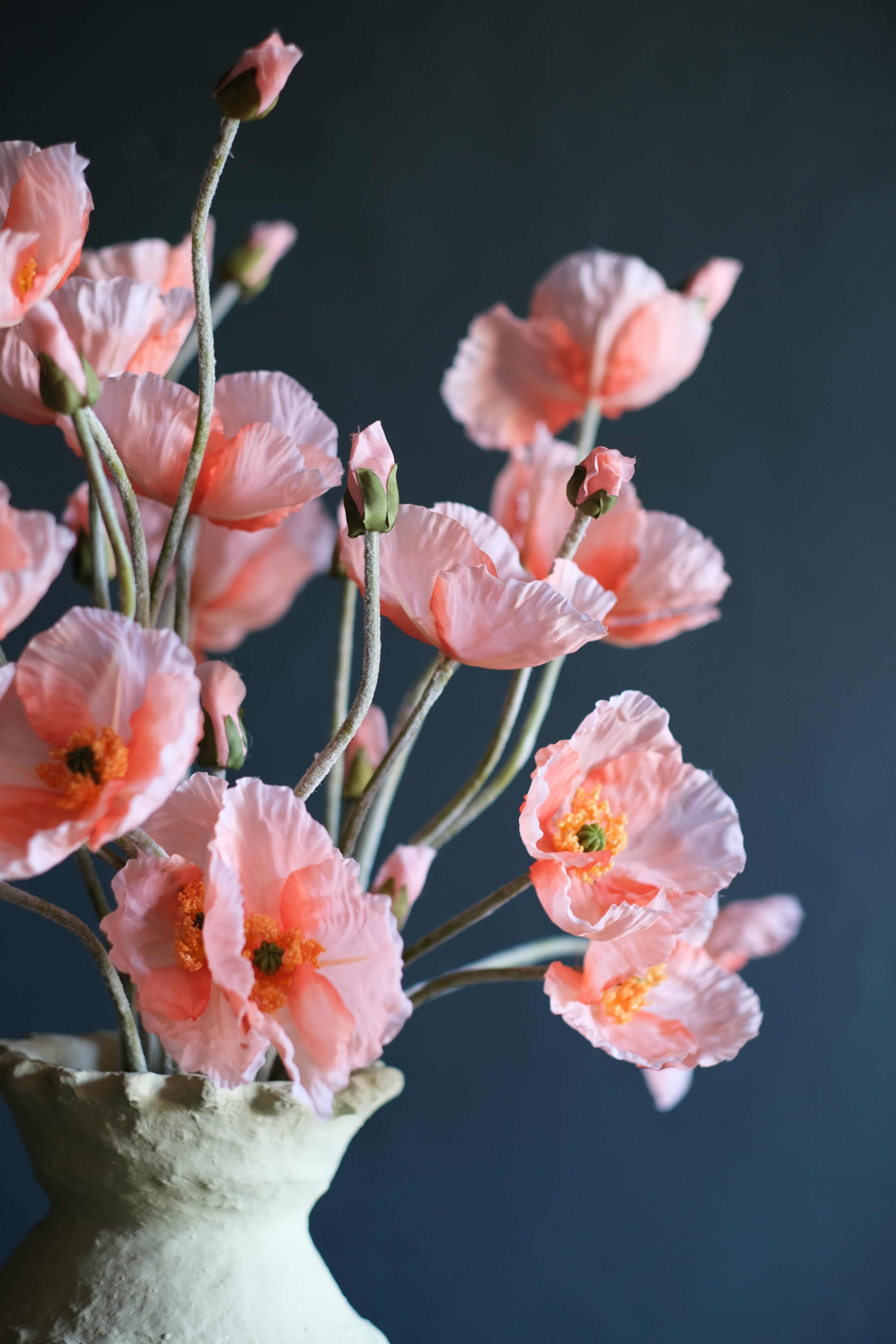 Faux Poppy Flower | Coral – AddisonsWonderland