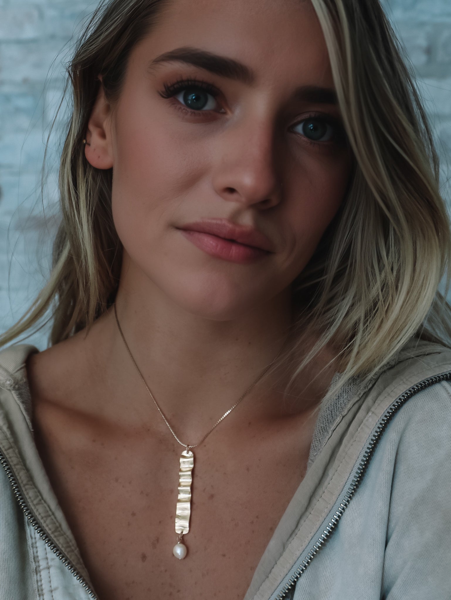 Wave & Pearl Necklace – AddisonsWonderland